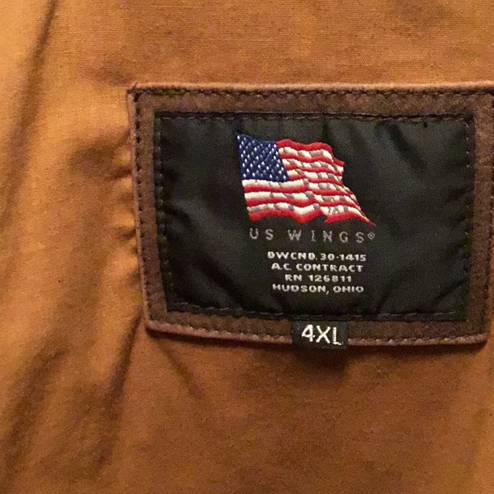 Wwii Fighter Pilot Bomber Jacket 4x - Gem